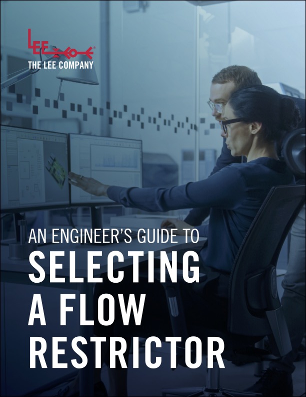 Precision Flow Restrictors | The Lee Company